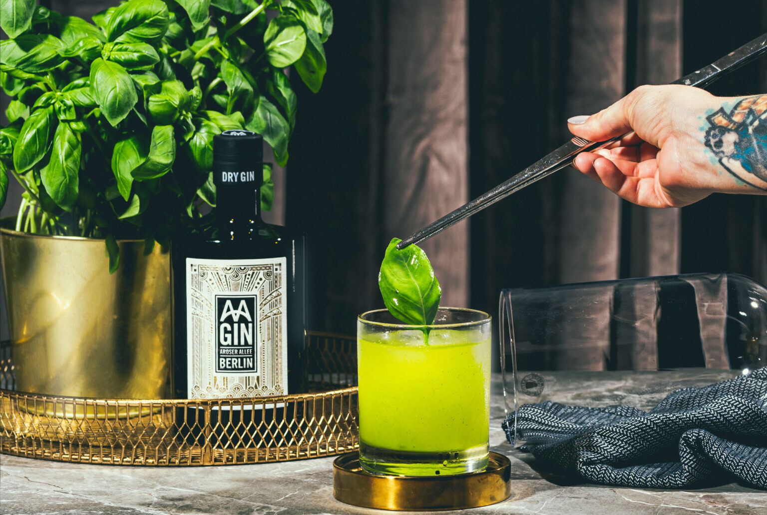 BASIL SMASH - AAGin - Berliner GIN